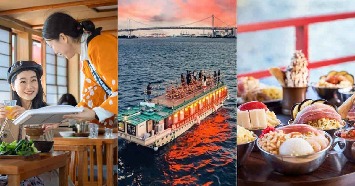 5 Best Yakatabune Cruise in Tokyo for Lunch & Dinner