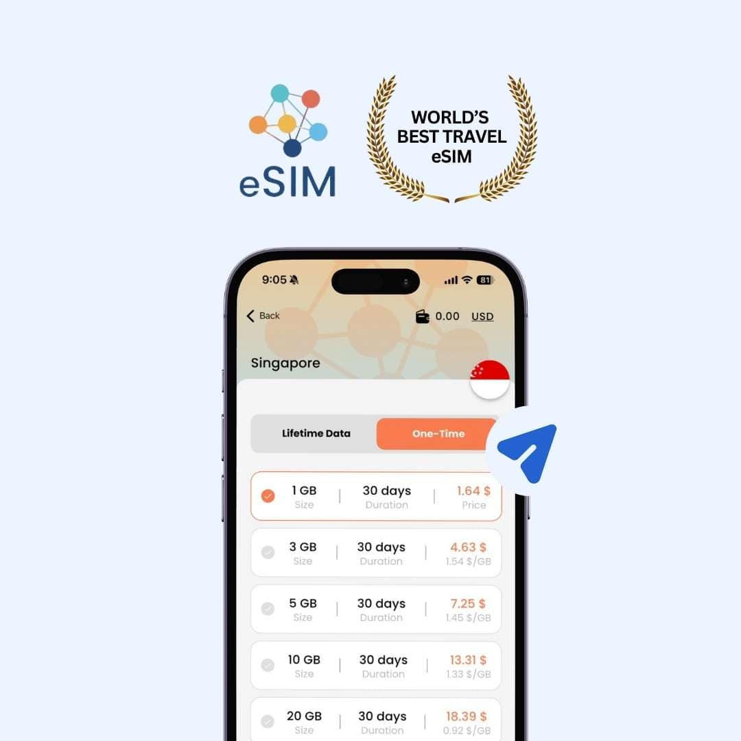 10 Best Singapore eSIMs for Tourists: Unlimited Data & Phone Number