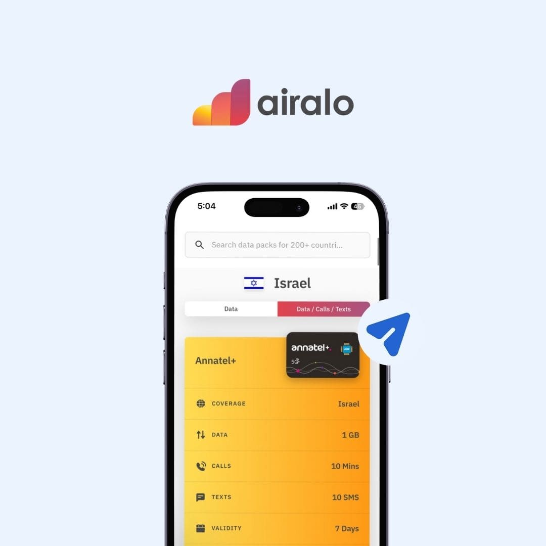 7 Best Israel eSIMs for Tourists: Unlimited Data & Phone Number