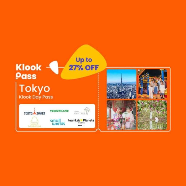 Klook Pass Tokyo: Price, How to Use, & Attraction List