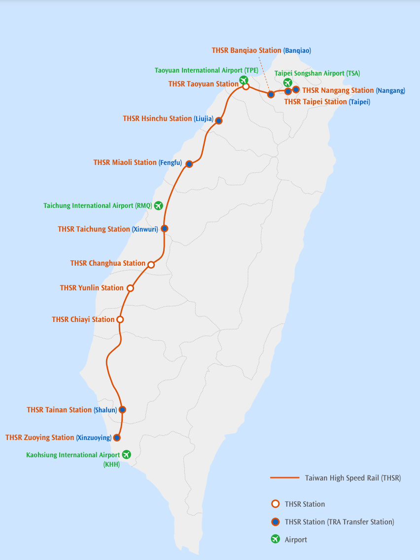 Ultimate Guide to Taiwan High Speed Rail: Tickets & Pass (THSR)