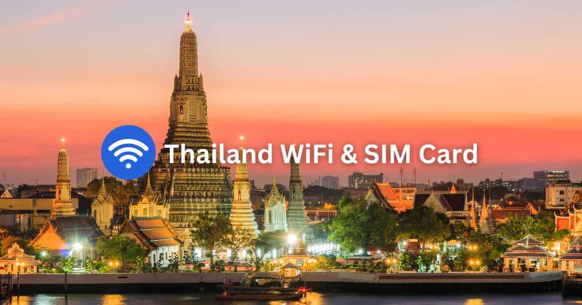 7 Best Thailand SIM Cards & Pocket WiFi for Tourists