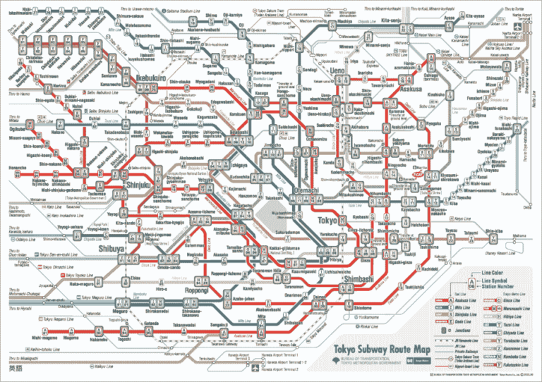 Tokyo Subway Ticket Price, Map, & Hours