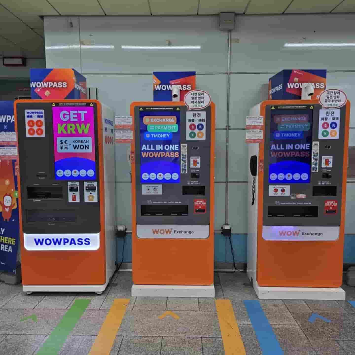 Get to Know WOWPASS Card in Korea: T-Money & Currency Exchange