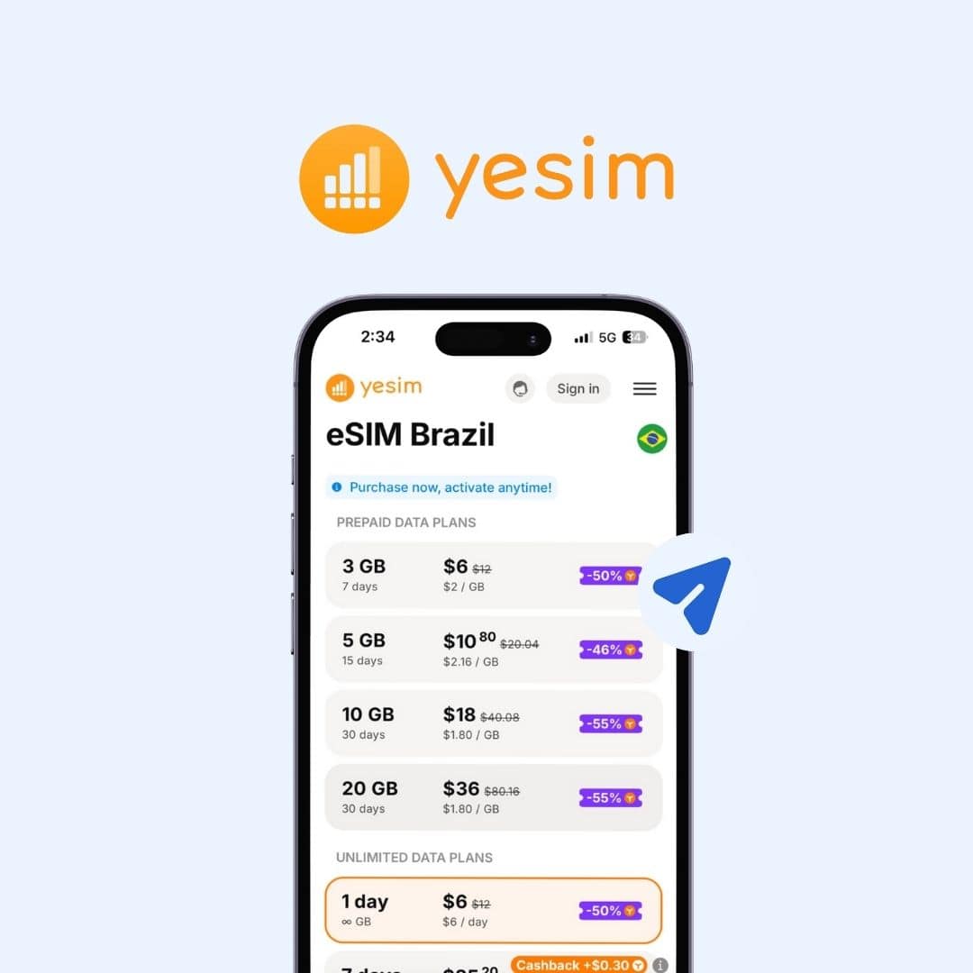 10 Best Brazil eSIMs for Tourists: Unlimited Data & Phone Number