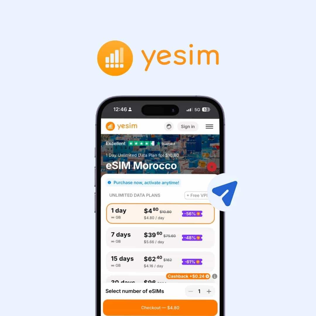 9 Best Morocco eSIMs for Tourists: Unlimited Data & Phone Number