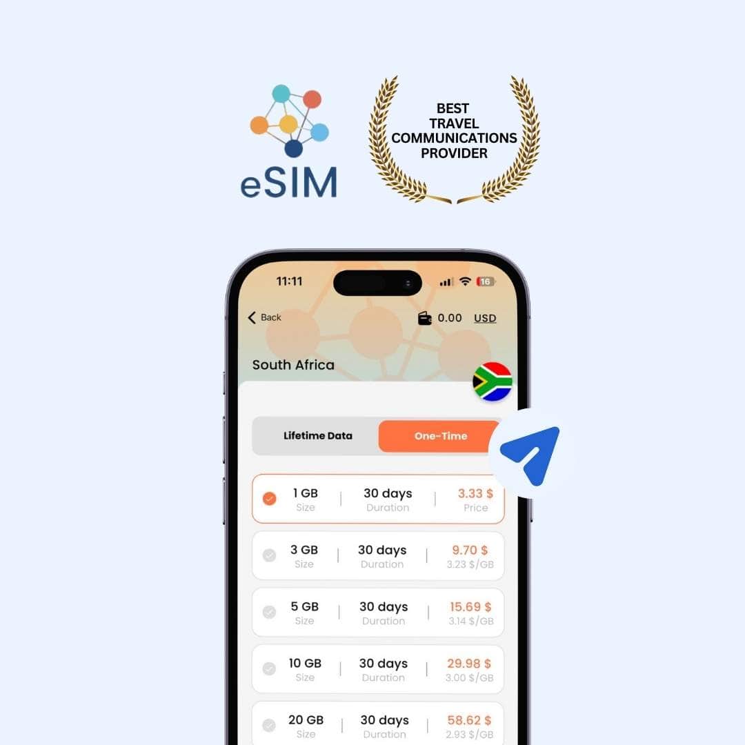 8 Best South Africa eSIMs for Tourists: Unlimited Data & Phone Number