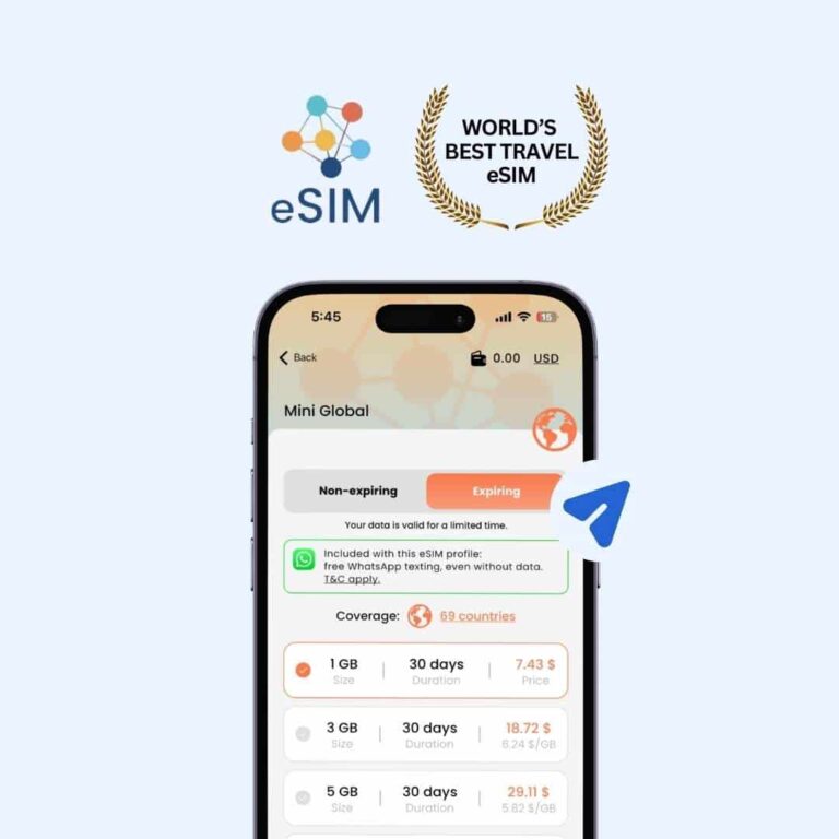 10 Best Global eSIMs for Tourists: Unlimited Data & Phone Number